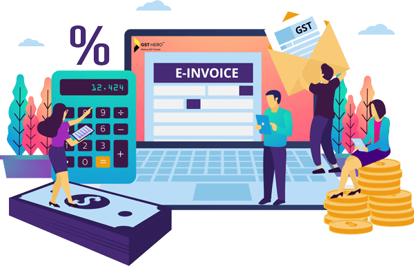 E invoicing software GSTHero Online GST Return Filing E Way Bill 