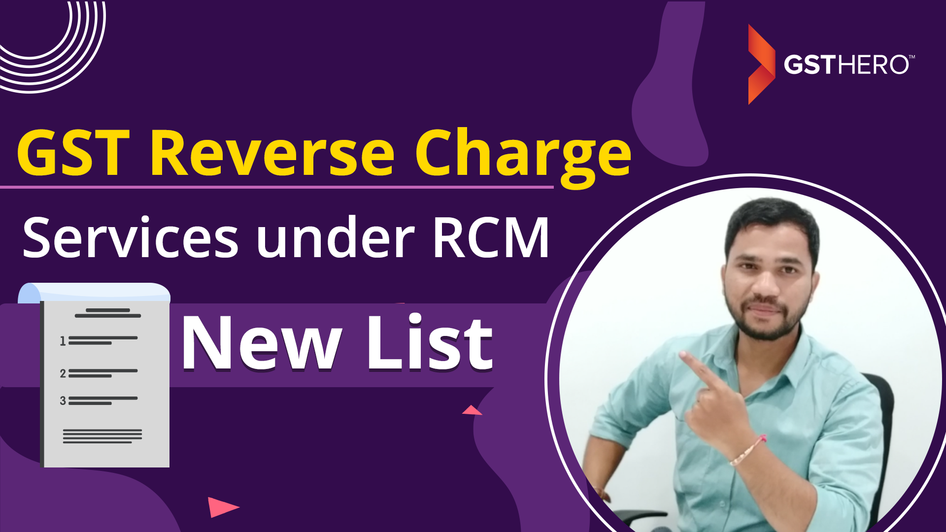 GST Reverse Charge GSTHero Online GST Return Filing E Way Bill 